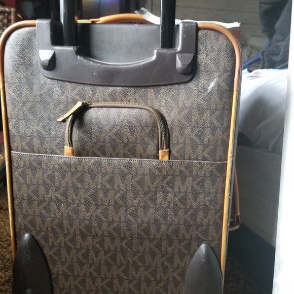 Michael Kors Collection | Bags | Michael Kors Vintage Trolley Suitcase ...